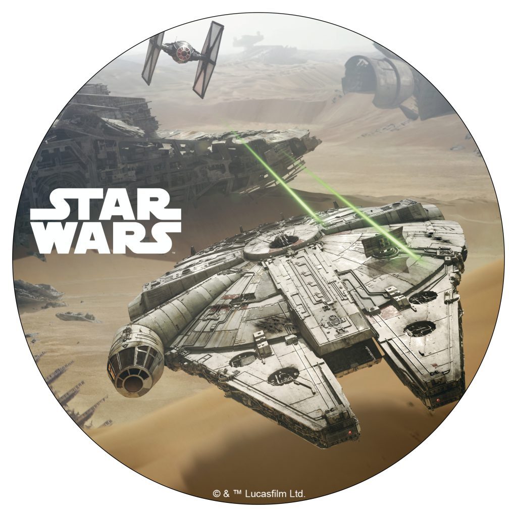 Millenium Falcon Ice Cream Cake - Swensen's Singapore