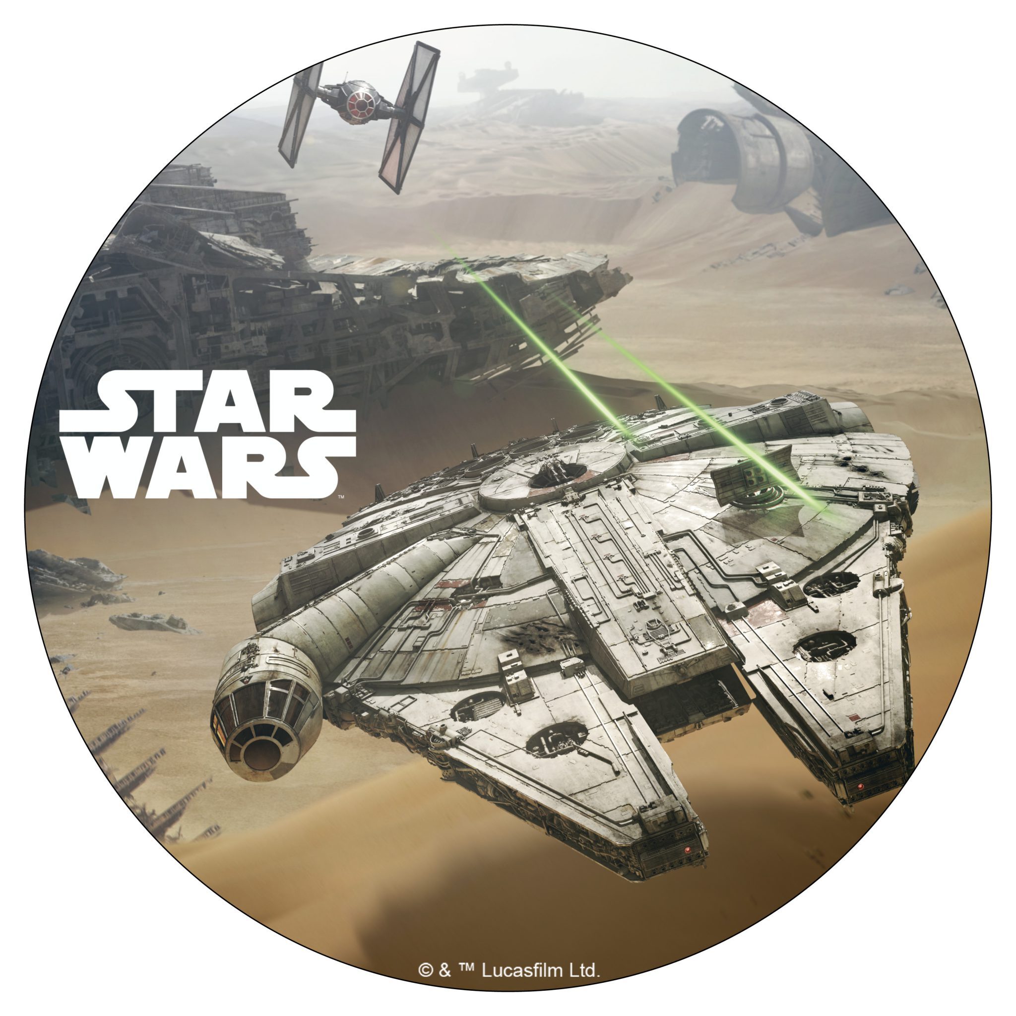 Millenium Falcon Ice Cream Cake - Swensen's Singapore