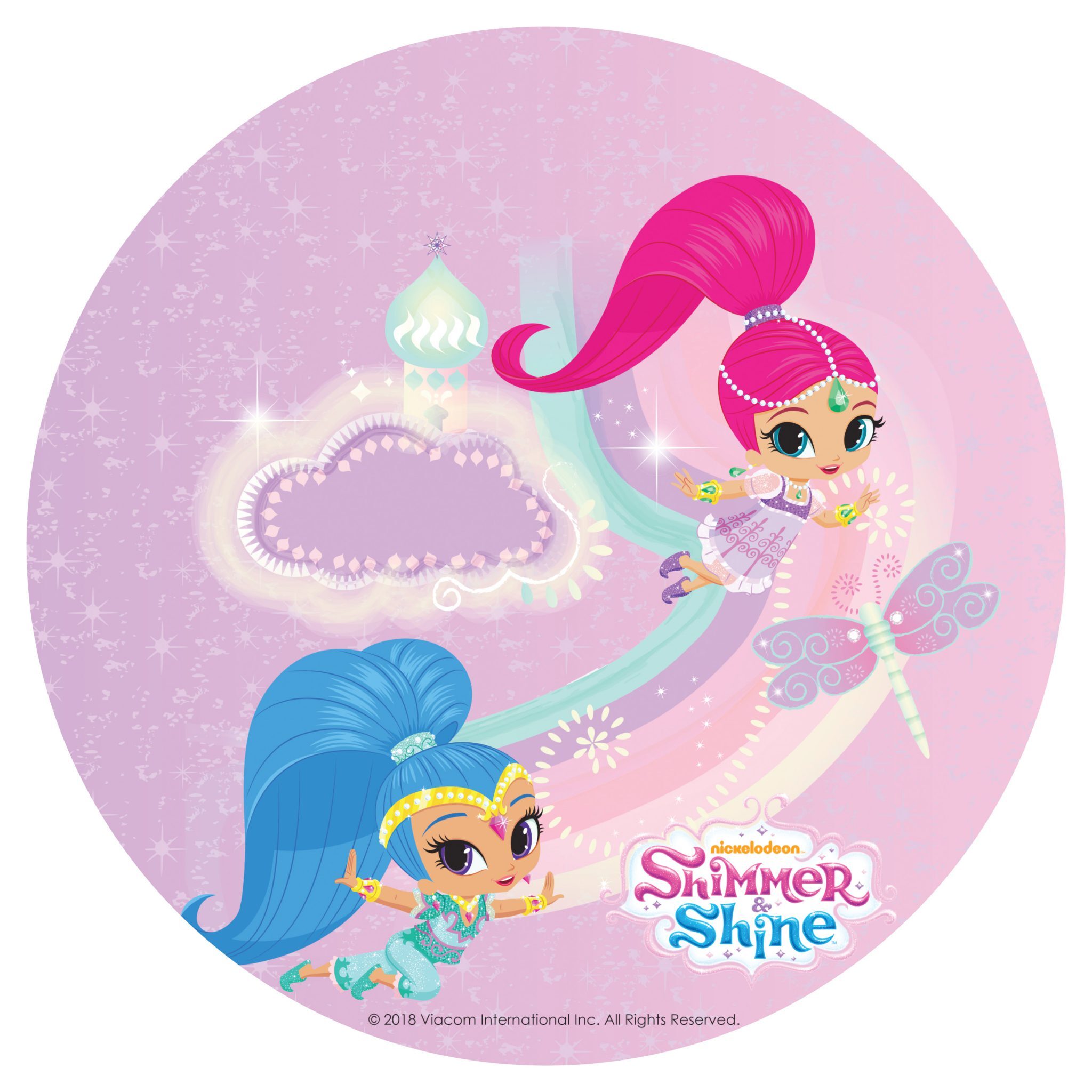 Magical Shimmer And Shine Ice Cream Cake - Swensen's Singapore